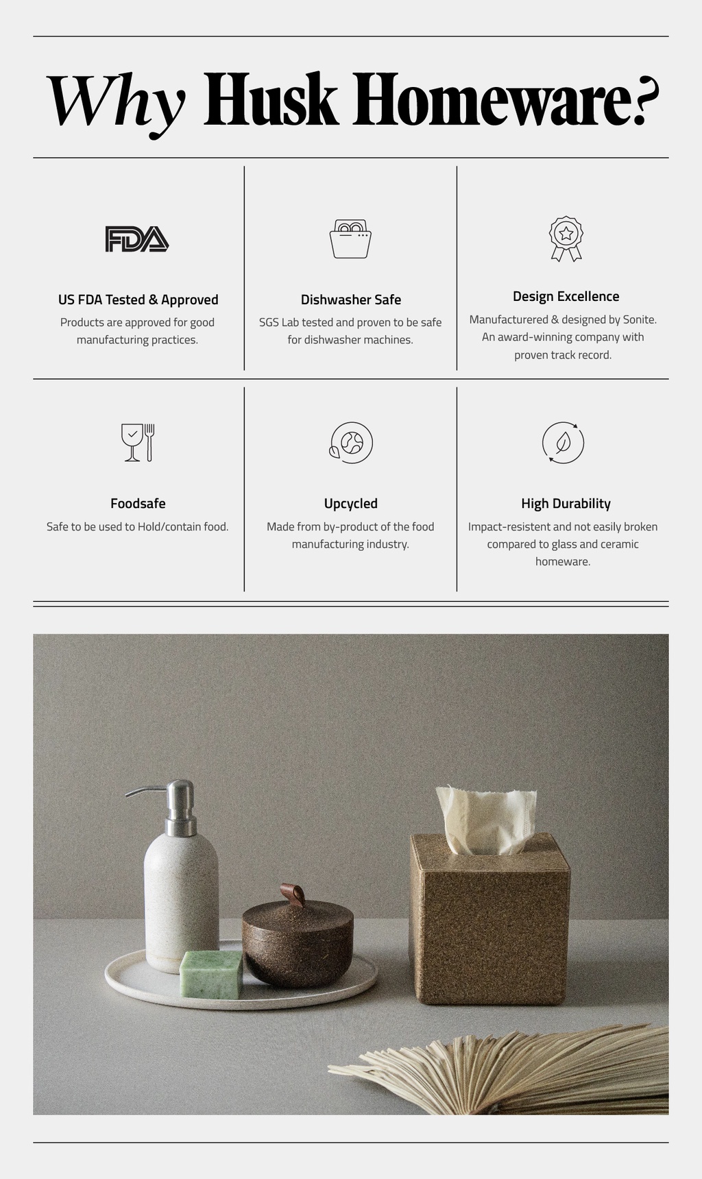 Bulbul's Natural Husk Homeware | Made with Upcycled Biocomposite ...