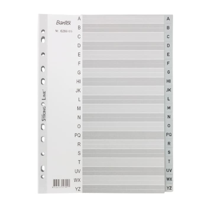 Divider Bantex 6203 Divider A4 File Divider 21 Sheets (AZ Index ...