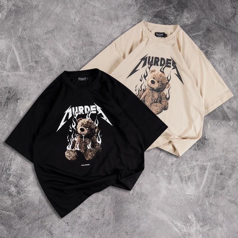T-shirt OVERSIZE BEAR MURDER/OVERSIZE T-SHIRT BEAR MURDER | Shopee ...