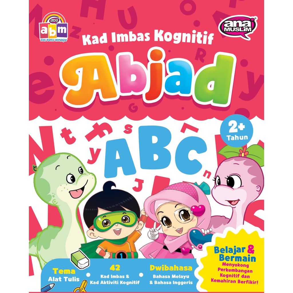 KAD IMBAS KOGNITIVE - ALPHABET - ANA MUSLIM TADIKA PRESCHOOL LETTERS ...