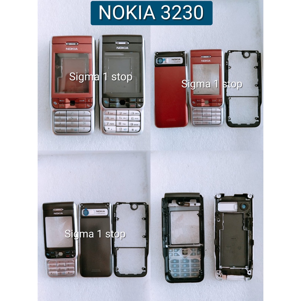 Nokia 3230 CASING HOUSING Bone FRAME CASE Old School CASE | Shopee ...