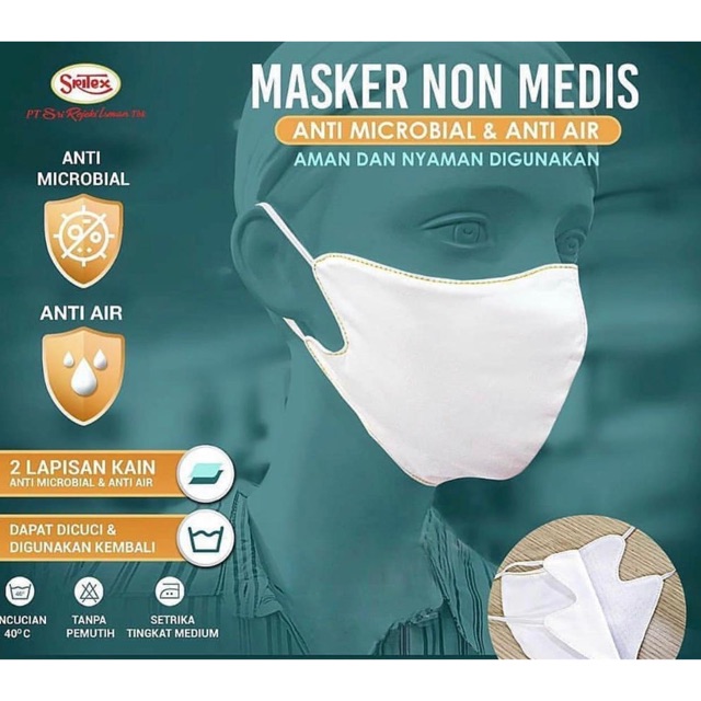 Facial MASK/FABRIC MASK/HEAT HEALTH MASK BY SRITEX CONTENTS 100 PCS ...
