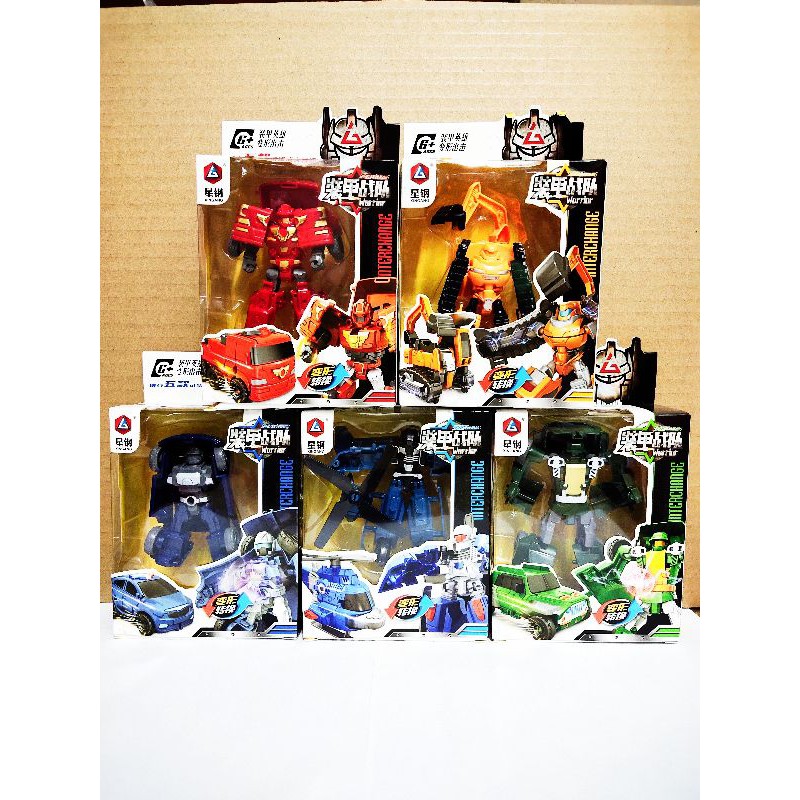 Transformers Optimus Prime Bumblebee Dinosaur Tank Helicopter Warrior ...