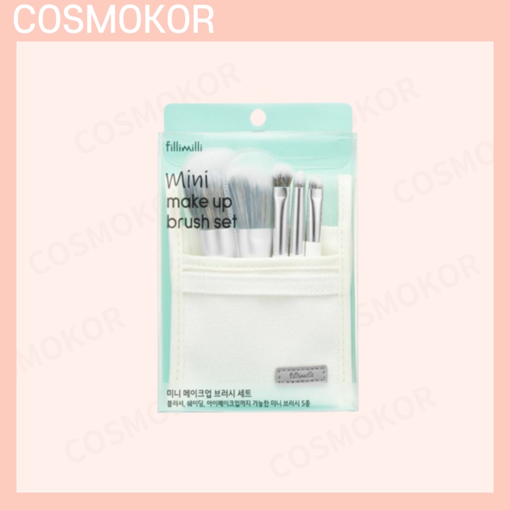 [READY STOCK] Fillimilli Mini Makeup Brush Set (5pcs) | Shopee Singapore