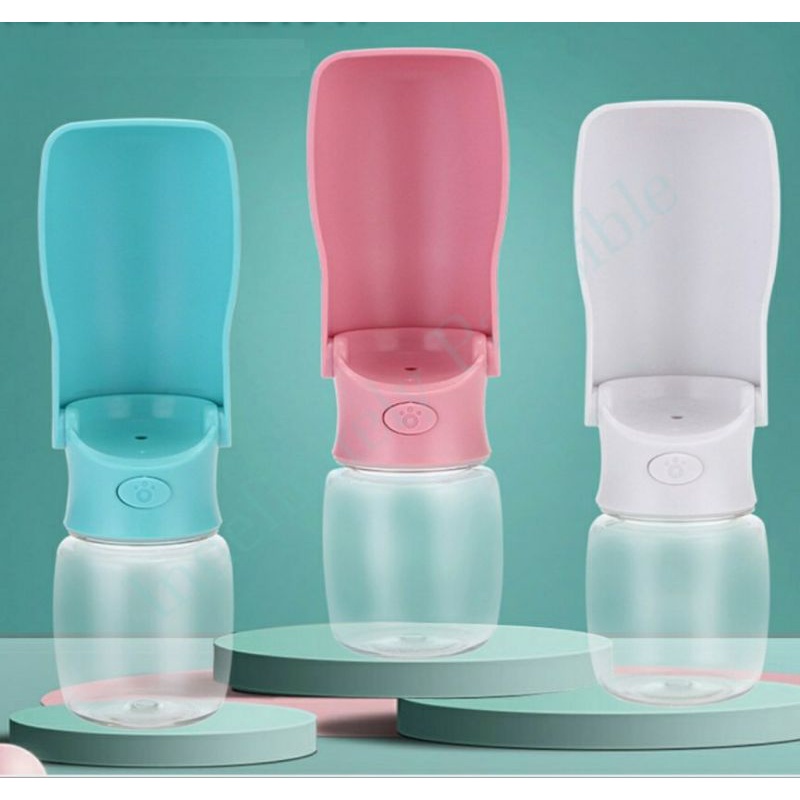 CLEARANCE SALE-Foldable Pet Portable Water Bottle - Dog Cat (350ML/550ML) [SG Ready Stock ...