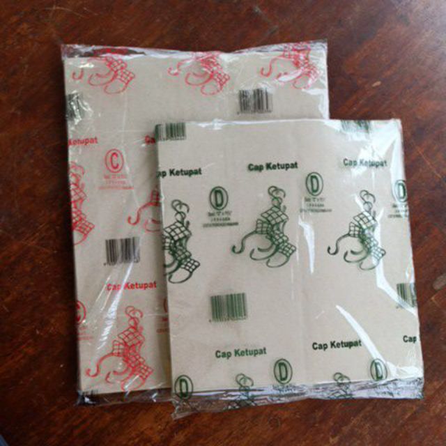 Paper wrapped for food , mason lemak ,roti canai , nasi ayam, nasi ...