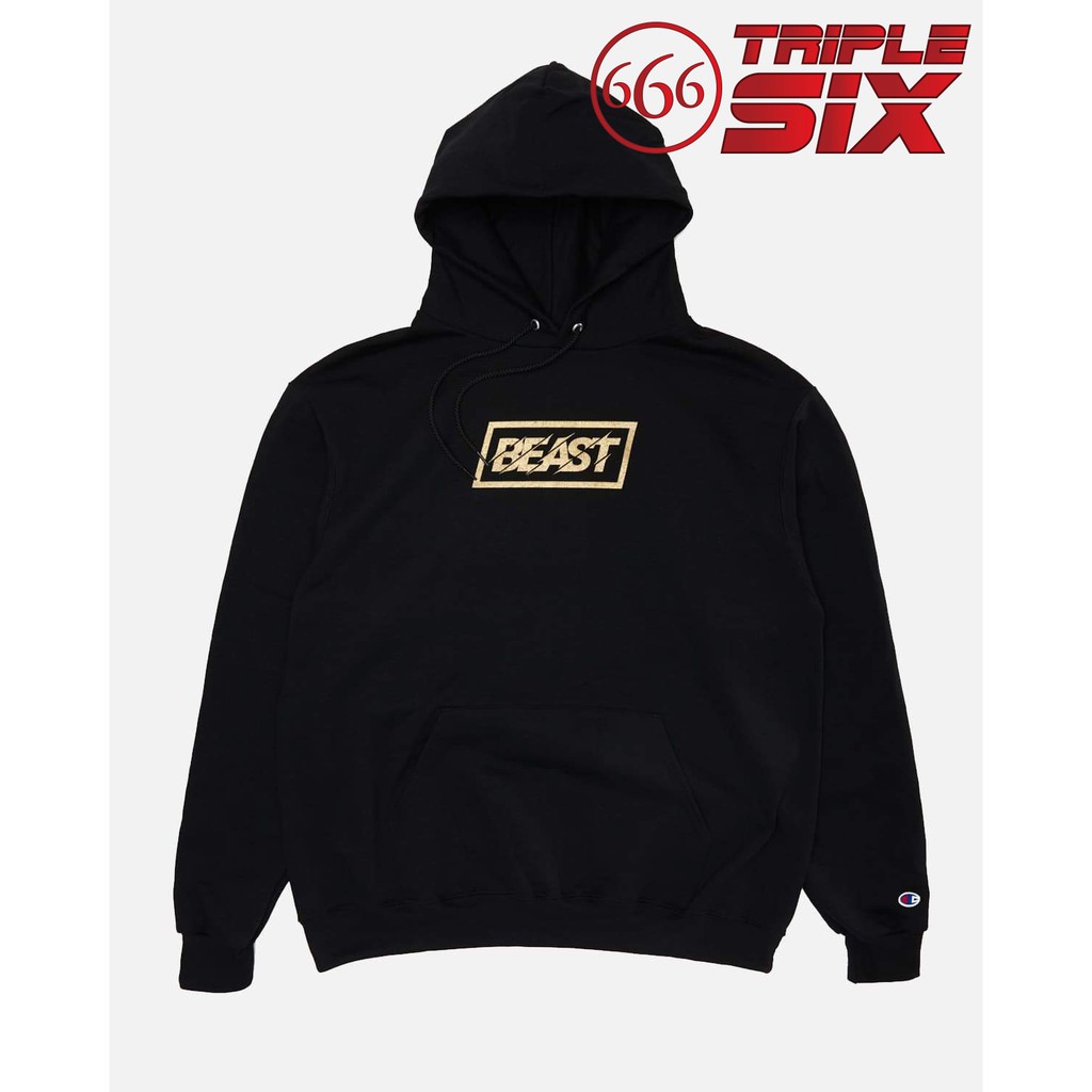 Youtuber Mr Beast Gold Beast Logo Champion Hoodie Jumper Jacket ...