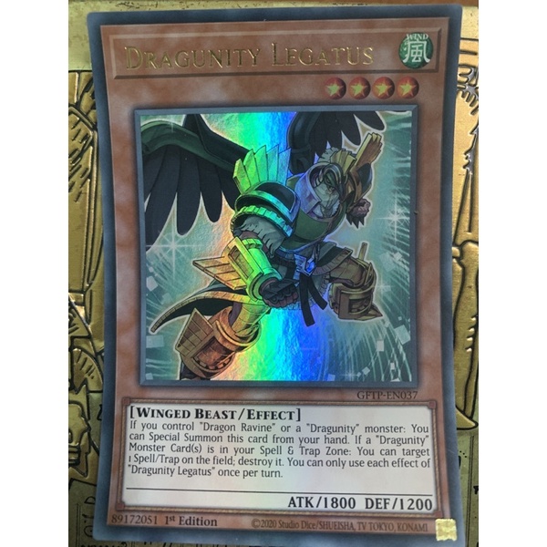 Yugioh post: dragunity legatus (multiple) | Shopee Singapore