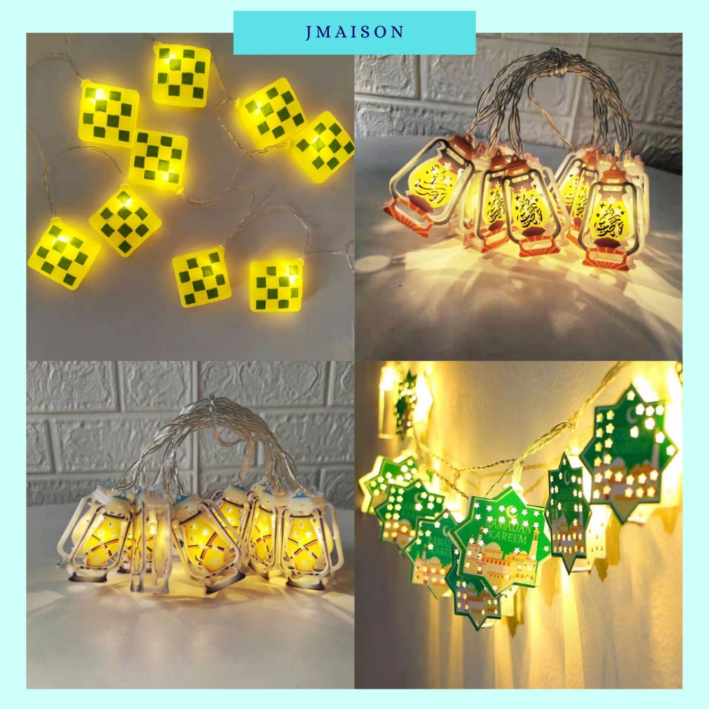 JMAISON Hari Raya Decoration Malay Ketupat LED String Light Muslim ...