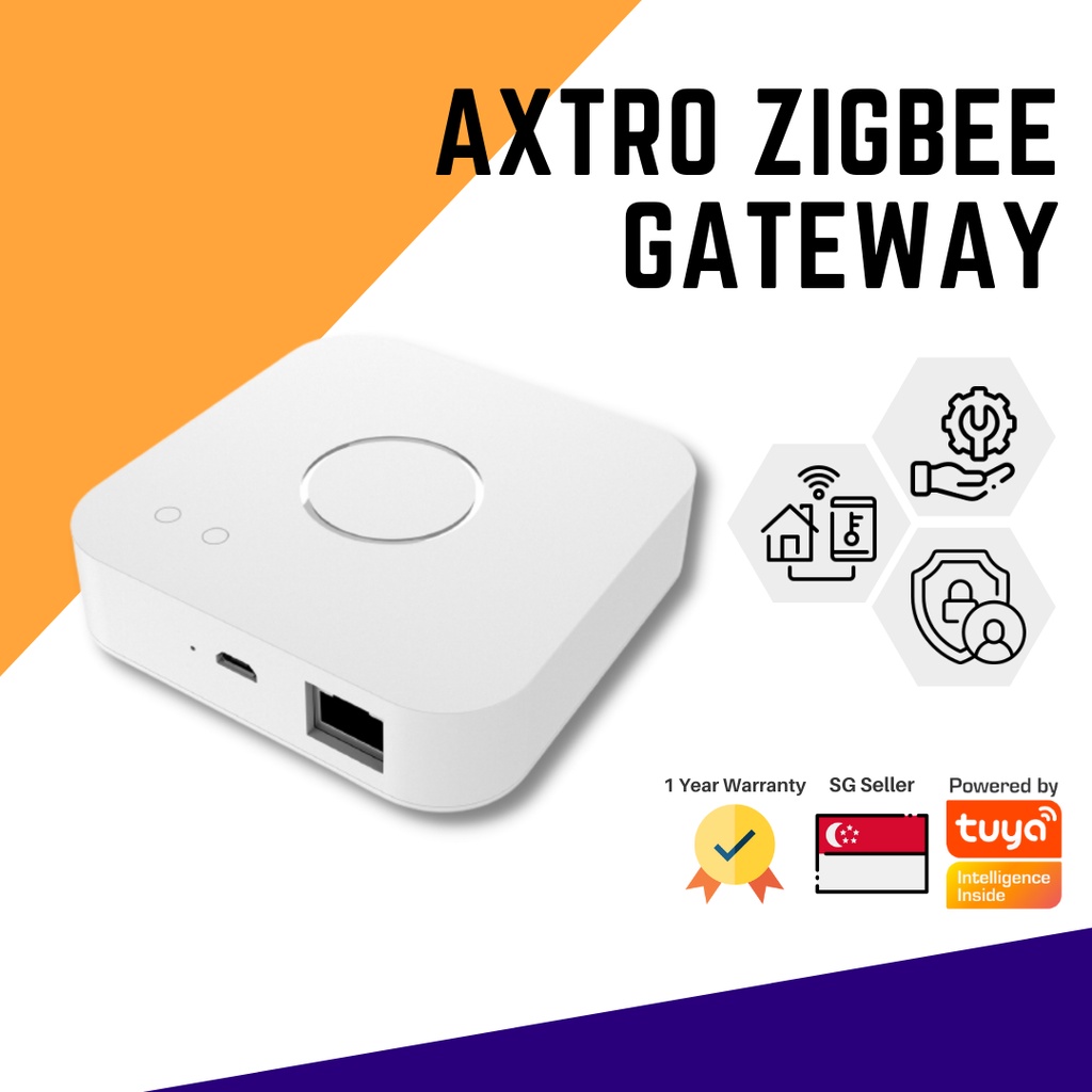 AXTRO Tuya Smart Zigbee Home Assistant Extension Gateway Controller Alexa Google Home | Shopee ...