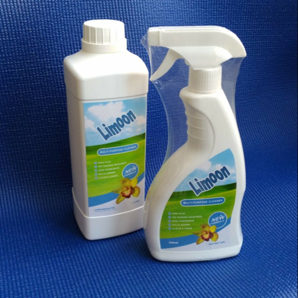 Multipurpose alkaline cleaner (1 set of concentrate and spary) (Limoon ...