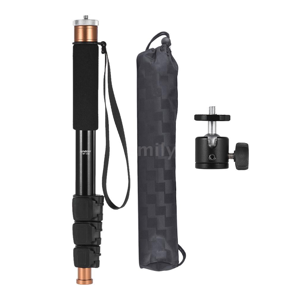Andoer TP-148 94.6cm/37.2" Adjustable Lightweight Monopod Unipod ...
