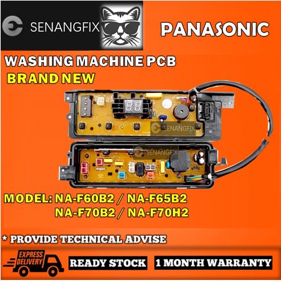 NA-F60B2 / NA-F65B2 / NA-F70B2 / NA-F70H2 PANASONIC WASHING MACHINE PCB ...