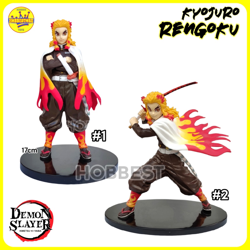 Kimetsu NO YAIBA Action Figure: KYEJOURO RENGOKU - Miniature Display ...