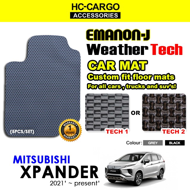 HC CARGO Weather Tech for Mitsubishi Xpander 2021 Car Carpet Easy Clean ...