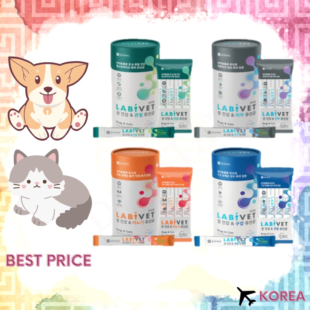 [Labivet] Skin, Joint, Urinary, Oral & Gut Health Probiotics for Pet ...