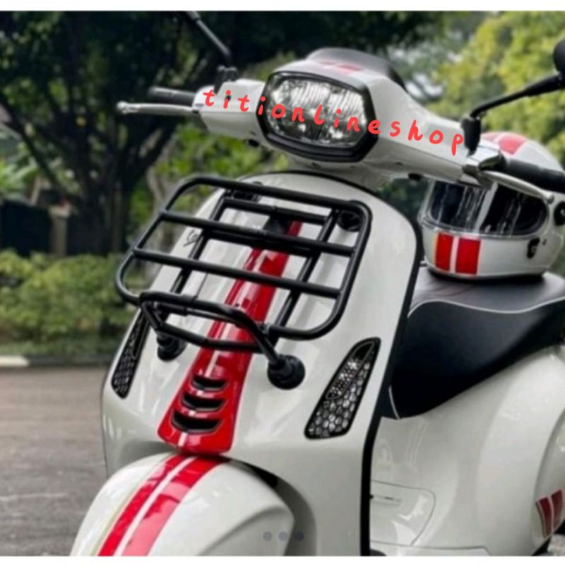 Front Rack Frontrack/ for Vespa Sprint and Primavera Vespa accessories ...