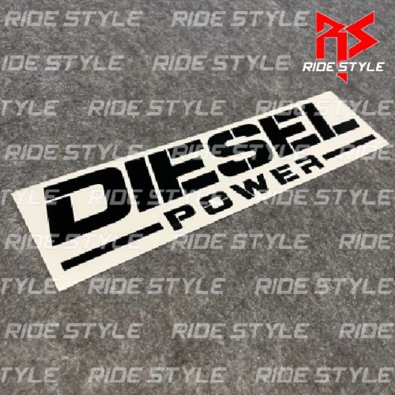 DIESEL POWER 4X4 Off Road Truck Car Sticker Triton Hilux Ford Ranger ...