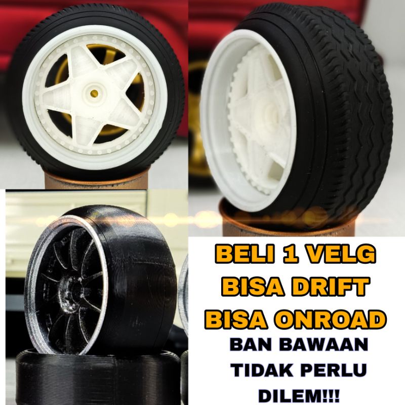 Rc Wheels WPL D12 D22 D42 DRIFT+ Can Use 17. RING Default Tires ...