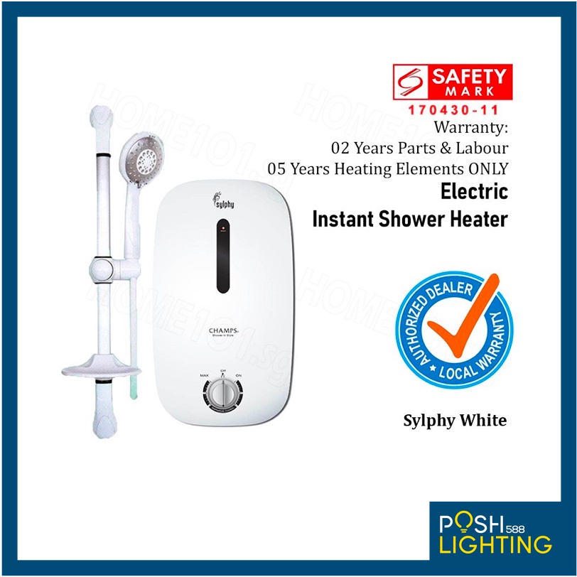 Champs Sylphy Instant Water Heater | Shopee Singapore