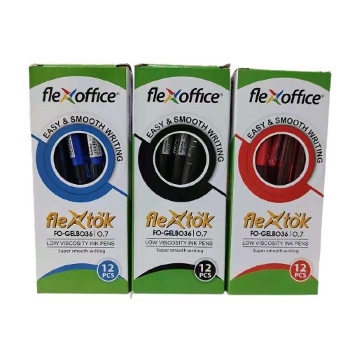 Flexoffice Flexstick 12pcs ball pen | Shopee Singapore