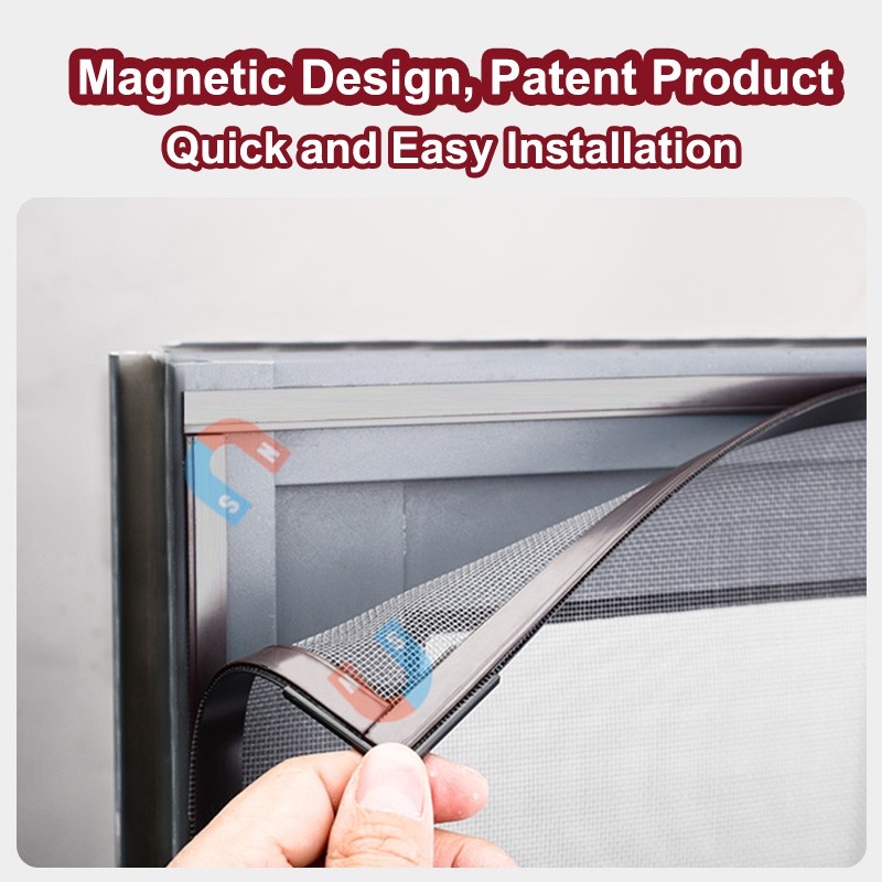 (Customization)New Soft Anti-Insect Fly Bug Mosquito Net/Self-Adhesive ...