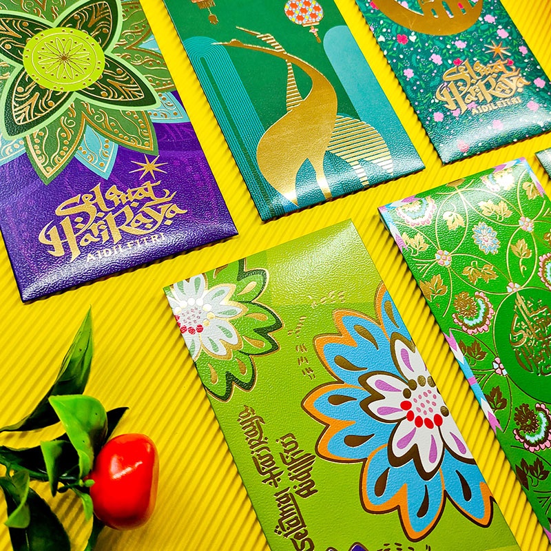 [Ready Stock] 6pcs/set 2025 Sampul Duit Raya Hari Raya Duit Raya Packet ...