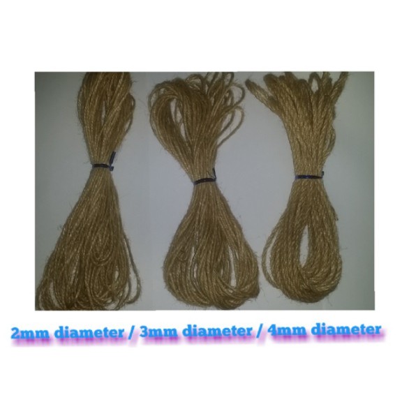 Jute Twine String Rope Craft crafts peg tie gift decoration gifts Tag ...