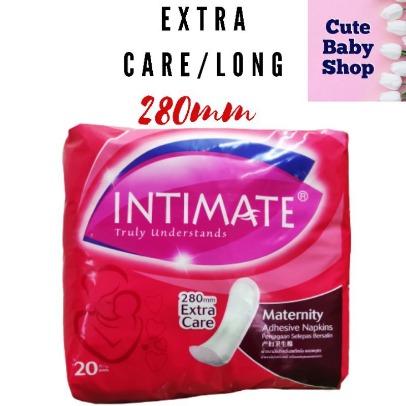 [Free Disposable Bag]Intimate Maternity Pad 280mm EXTRA CARE 20s. Pad ...