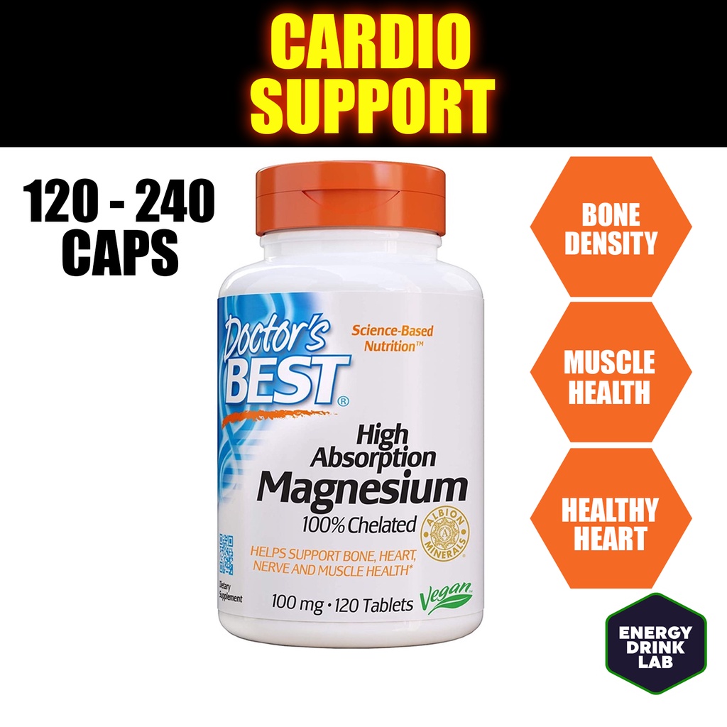 Doctor's Best High Absorption Magnesium 120/ 240 Tablets Inadequate ...