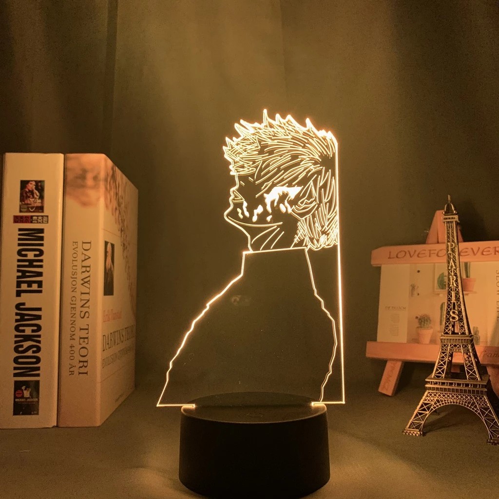 Tokyo Ghoul Ken Kaneki 3d Lamp for Bedroom Decor Nightlight Cool ...