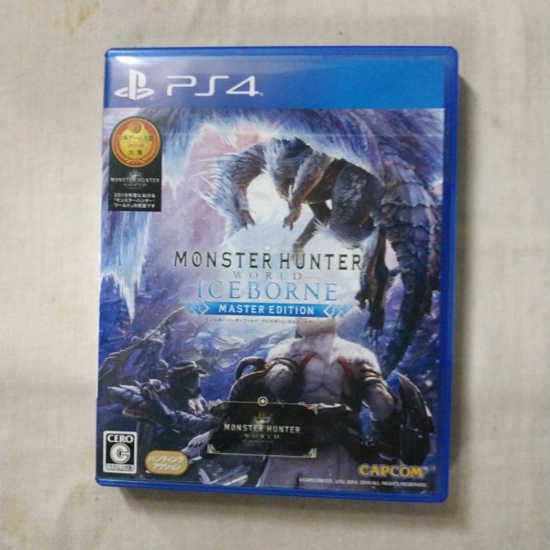Bd Cassette PS4 Monster Hunter World Iceborne Master Edition | Shopee ...