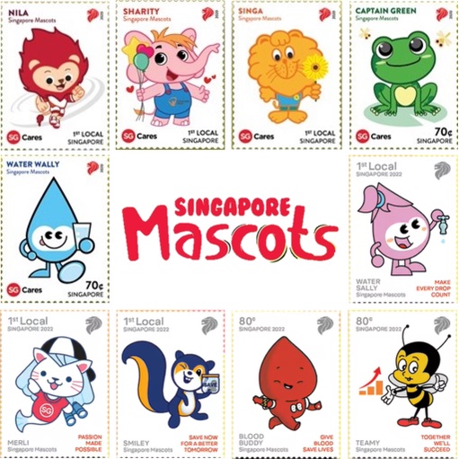 Singapore Mascots I (2020) & II (2022) - Set Options Available | Shopee ...