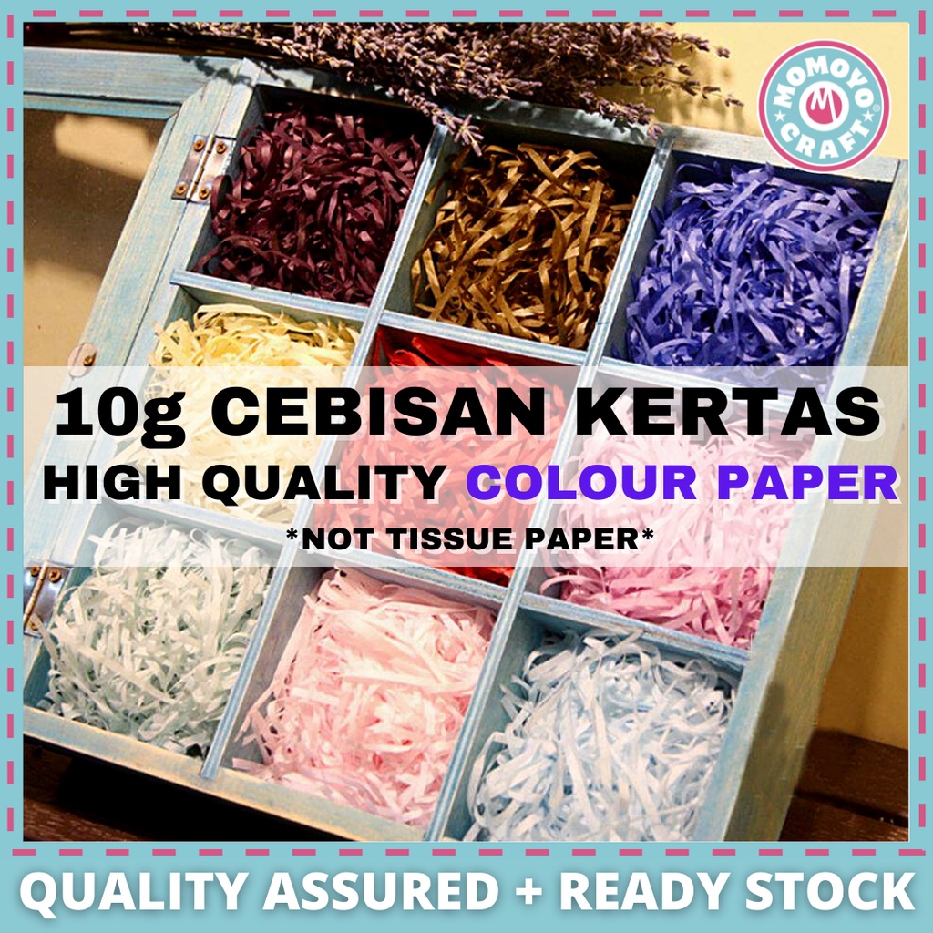 Momoyocraft Shredded Paper Cebisan Kertas Tik Tok Viral Paper Shred 50 ...