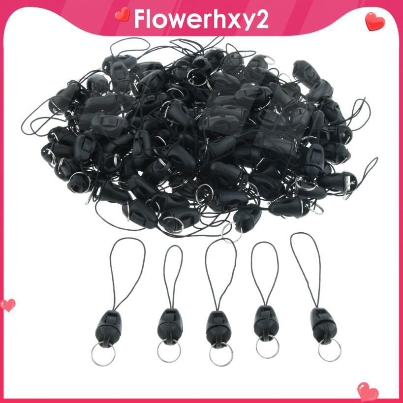 100Pack Lightweight Mini Buckle Lanyard Strap String for Phone Key ...