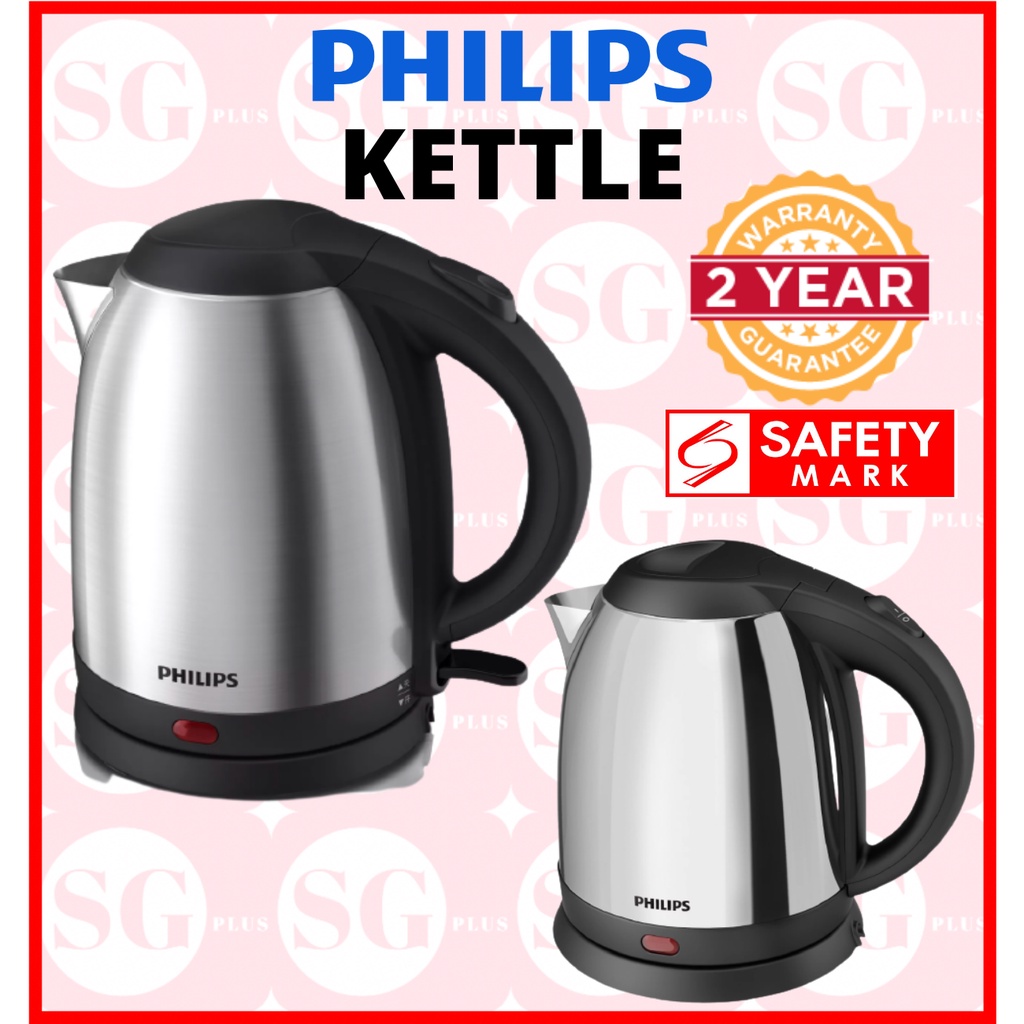 Philips Daily Collection Kettle HD9303/HD9306, 1.2L/1.5L | Shopee Singapore