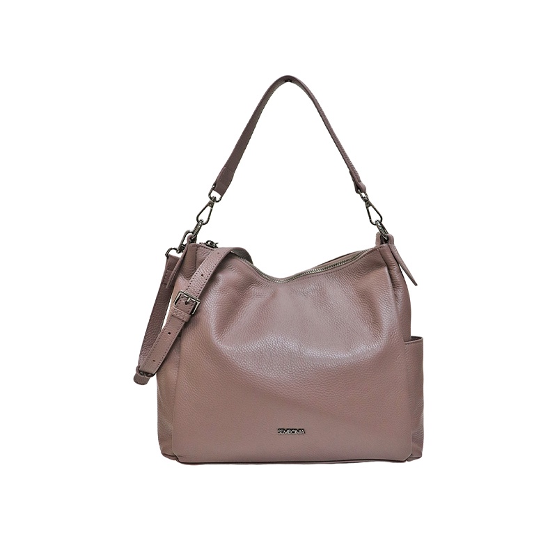 Sembonia Leather Shoulder Bag 63560-801 | Shopee Singapore