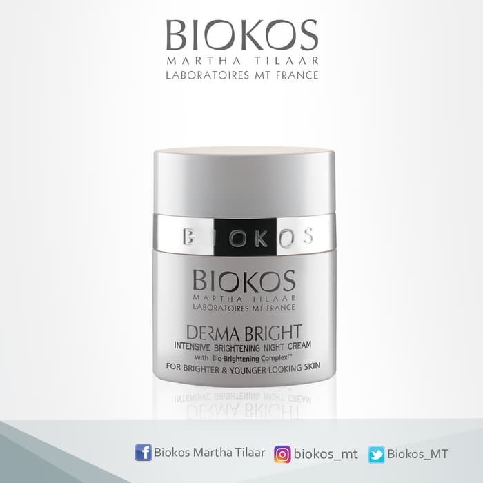 Biokos Derma Bright Intensive Brightening Night Cream 25g (New ...