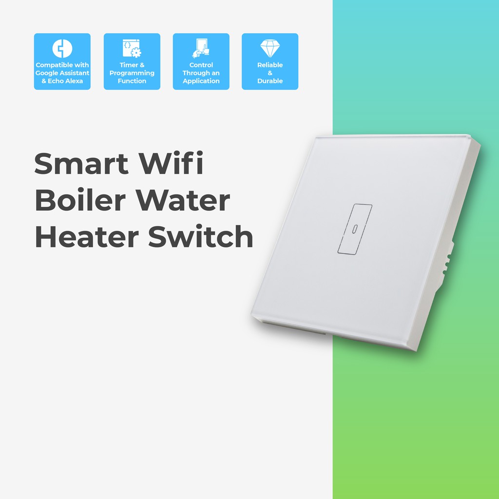 SMART WIFI BOILER WATER HEATER SWITCH | Shopee Singapore