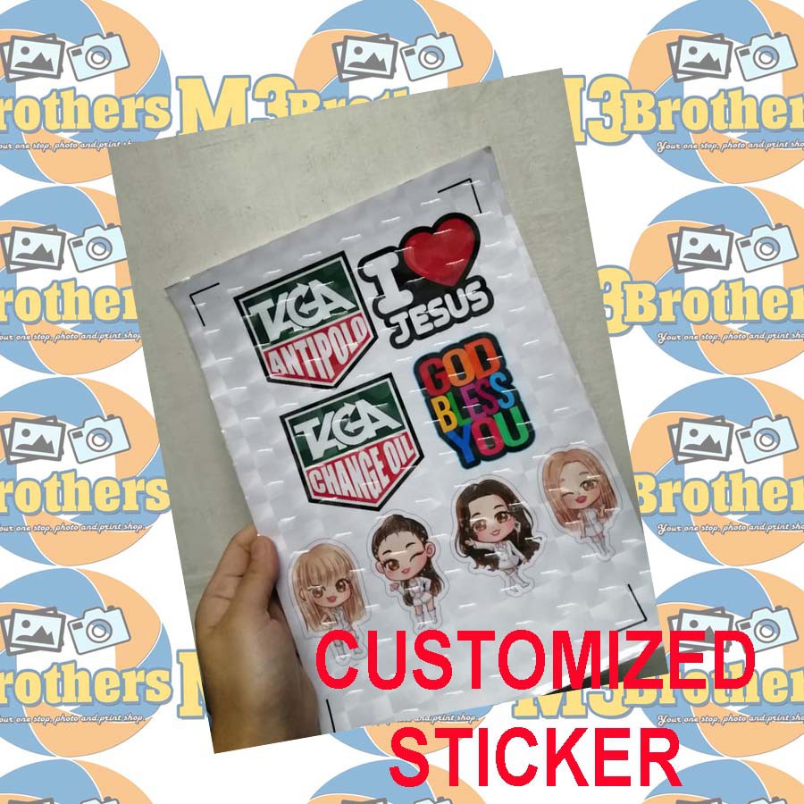 Customized Stickers (labeling) | Shopee Singapore