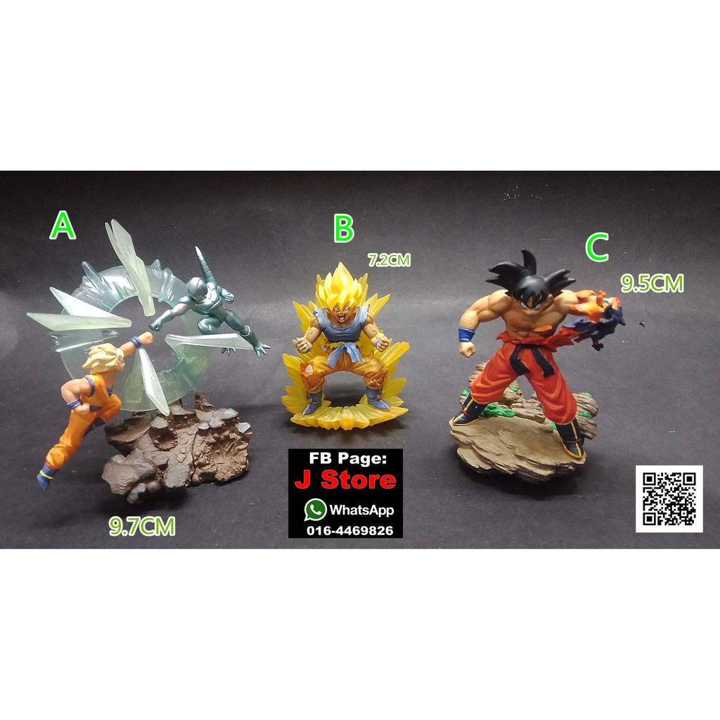 Dragonball small figures ( J Store ) | Shopee Singapore