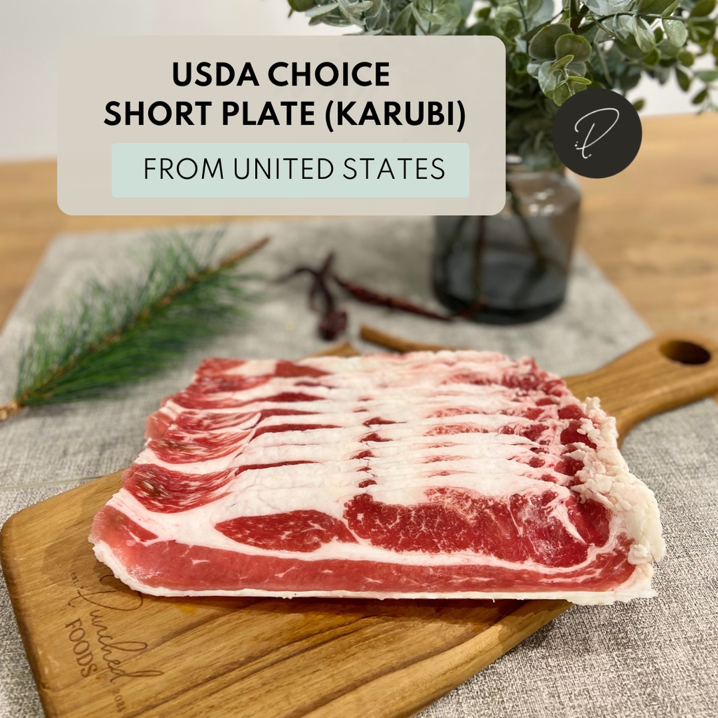 Punched Foods US Beef Short Plate Karubi (Halal) | Shopee Singapore