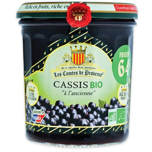 G6PD: Confiture De Cassis Bio/Organic BlackCurrant Jam 黑加仑纯果酱 350g ...