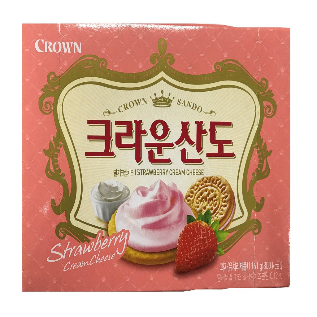 Crown Sando Strawberry 161G (09038) | Shopee Singapore