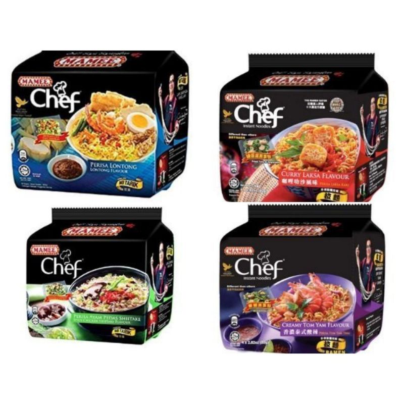 Mamee Chef Instant Noodle | Shopee Singapore