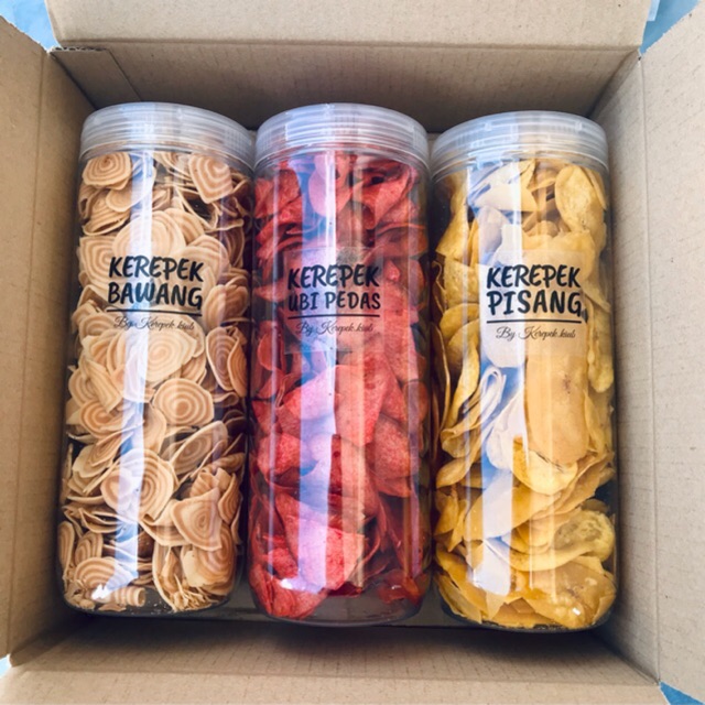 3 in 1 Cube Chips (Onion Chips/Banana Chips/Spicy Sweet Potato Chips ...