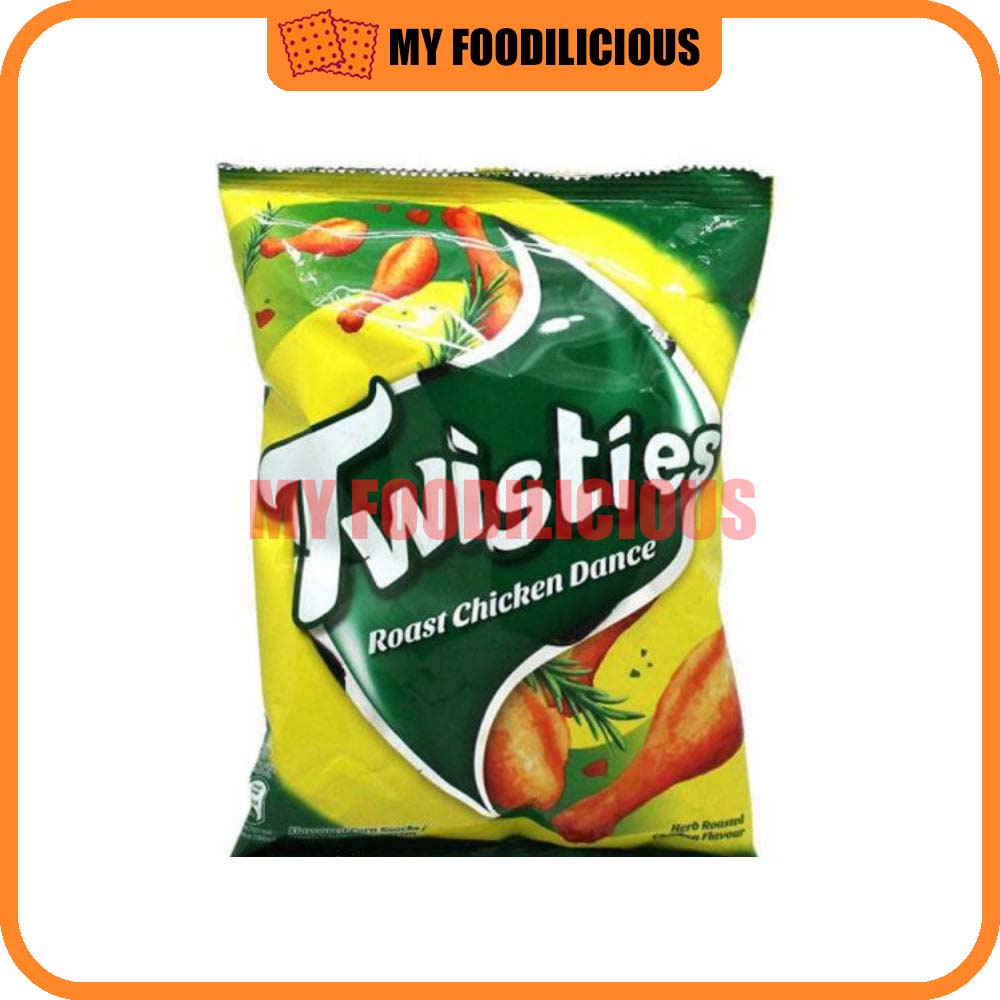 Twisties Snack - Roasted Chicken / BBQ Curry / Cheese / Tomato - 10 ...