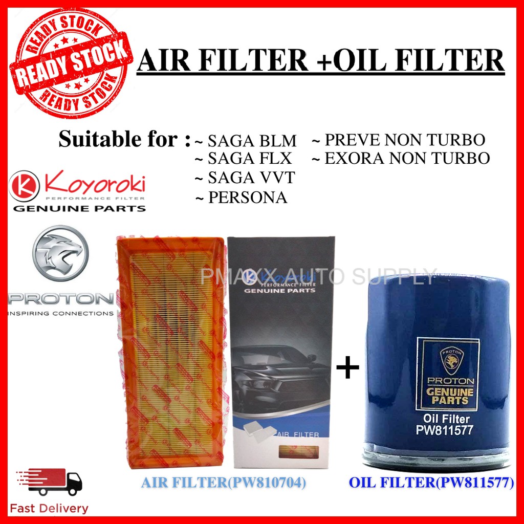 Air Filter Proton Persona Preve BLM FLX Saga New Persona Iriz (PW810704 ...