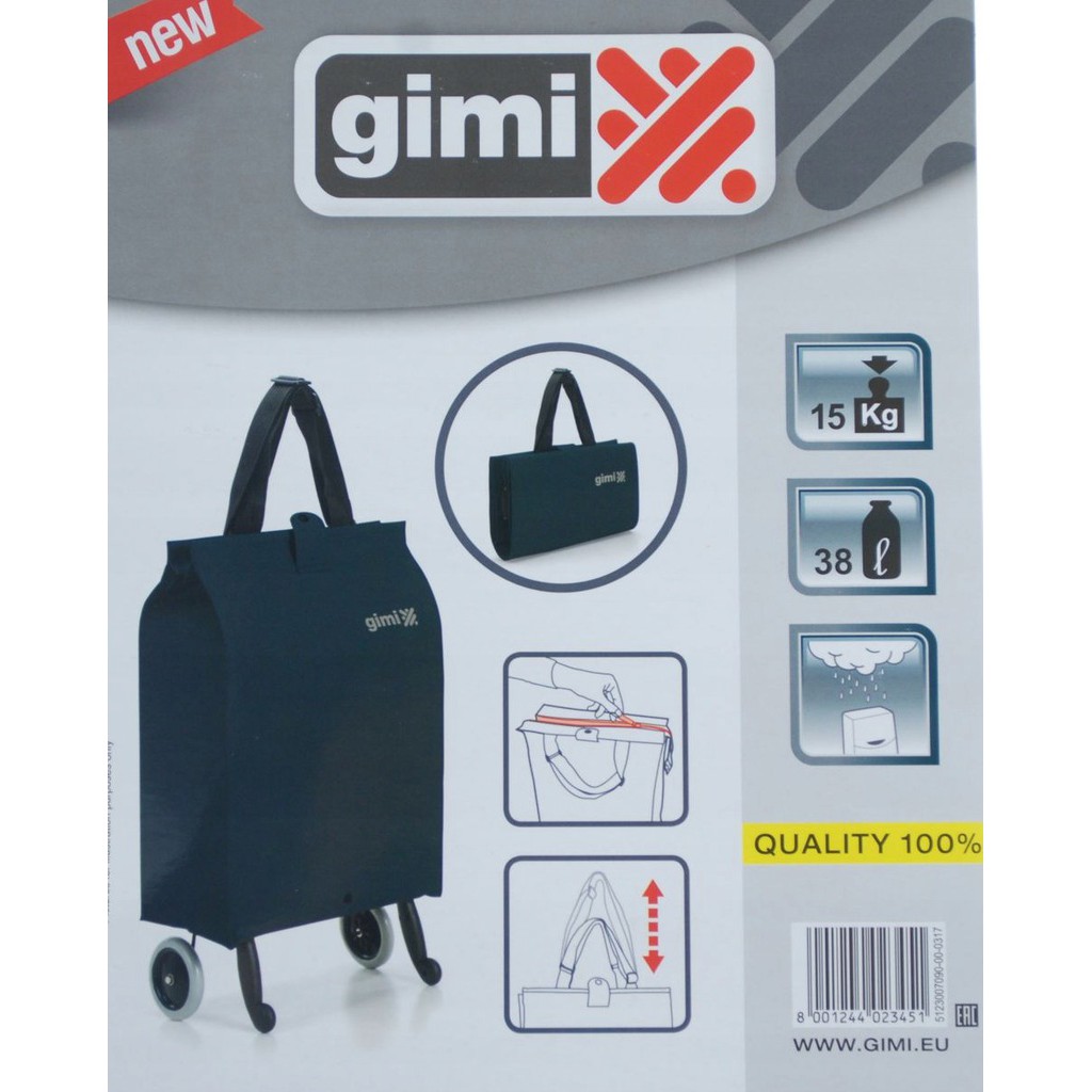 Gimi Flexi Shopping Trolley | Shopee Singapore