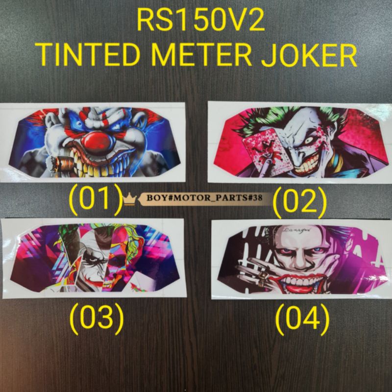 HONDA RS150 V2 TINTED METER JOKER | Shopee Singapore